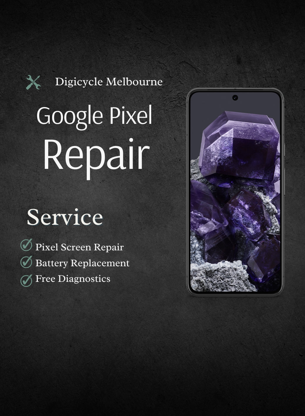 Google Pixel Screen Repair Melbourne – DigiCycle